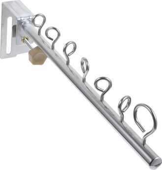 Garneck Balkon W&auml;schetrockner Kleiderst&auml;nder Aus Edelstahl Abnehmbar Mehrloch W&auml;schehalter F&uuml;r Fenster Innen Und Au&szlig;en