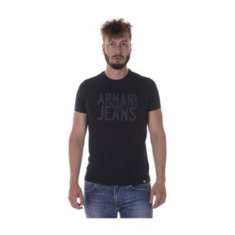Armani Jeans T-Shirt - - Tops - Herren - Blau - 2XL