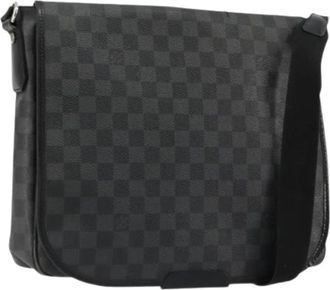 Louis Vuitton Sac bandouli&egrave;re Damier Graphite Pre-owned - Femme - Pre-owned - Noir - Taille: ONE Size