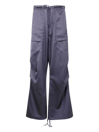 Entire studios pantalon fuselé à lien de resserrage - Gris