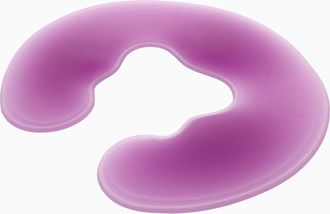 PartyKindom PRETYZOOM Gesichtsliegekissen aus Silikon f&uuml;r Salon und Kosmetikstudio U F&ouml;rmiges Massagekissen f&uuml;r Nacken und Kopf f&uuml;r Spa und Sch&ouml;nheitsbehandlungen