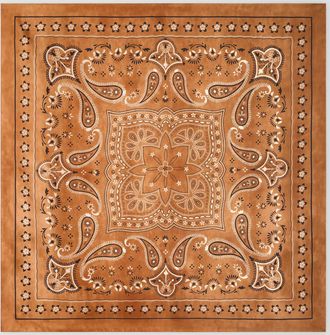 Sandro Seidenhalstuch mit Bandana-Muster