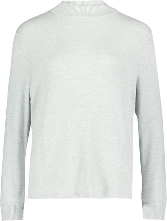 Cartoon Damen Langarm-Shirt mit Kragen Bright Green Melange,40