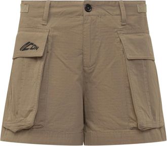 Dsquared2 Femme, Shorts, Beige, Taille: 36 FR Icon Cargo Shorts