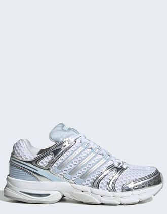adidas Originals Adistar Control 5 Sneaker in Wei&szlig; und Himmelblau
