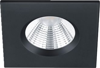 Trio Leuchten LED Einbauleuchten Zagros 650610132, Metall Schwarz matt, inkl. 1x 5,5 watts LED