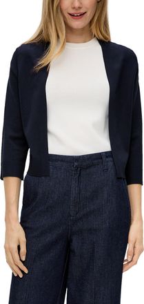 s.Oliver Kurze Strickjacke mit 3/4-Ärmel