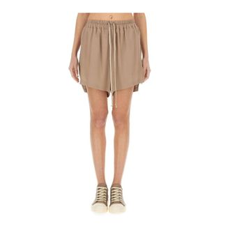 Rick Owens Damen, Shorts, Beige, SGr&ouml;&szlig;e