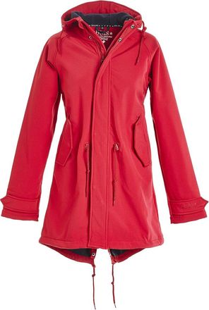 BMS HafenCity Coat SoftShell - Damenkurzmantel - rot - 46
