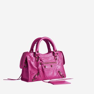 Balenciaga Top Handle Bag - Purple