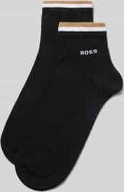 HUGO BOSS Socken mit Label-Print im 2er-Pack