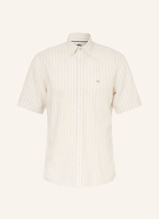 Fynch-Hatton Fynch-Hatton Leinenhemd Comfort Fit beige
