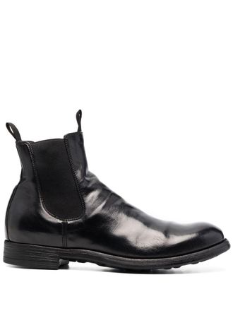 Officine Creative Chronic Stiefel mit Glanzoptik - Schwarz