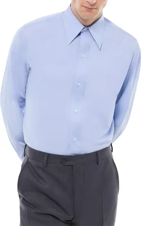 Fursac Chemise en coton et col pointu - Taille 38 - Homme