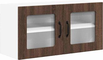 vidaXL Küchenschrank Braun Eichen-Optik 80 x 31 x 40 cm Holzwerkstoff vidaXL