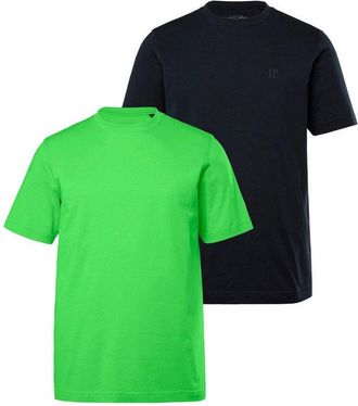 JP1880 T-Shirt bis 8XL T-Shirt im Doppelpack Rundhals (2-tlg)