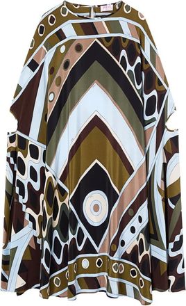 Pucci Femme, Vestes, Multicolore, Taille: ONE Size Robe en soie imprim&eacute;e Vivara