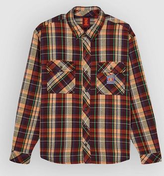 Element Mxe Flanel Hemd flame hueco plaid
