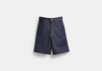 Coach Brain Dead Denim-Shorts Aus Recycelter Baumwolle