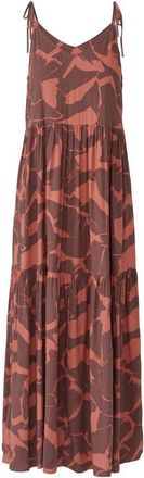 QS by s.Oliver Maxikleid Kleid Langes Viskosekleid