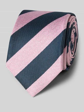 Olymp Seidenkrawatte im Allover-Look (6,5 cm)