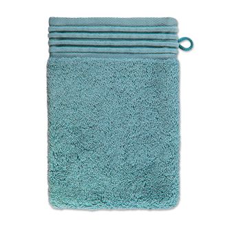 Möve Loft Waschhandschuh 15 x 20 cm aus 100% Baumwolle (Spinair), arctic