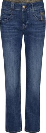 Mos Mosh MOS Mosh, Femme, Jeans, Bleu, Taille: W26 Jean bleu foncé taille haute