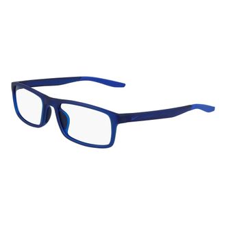 Nike Dunkelblaue Brillenfassung - - Accessories - unisex - Blau - 53 MM