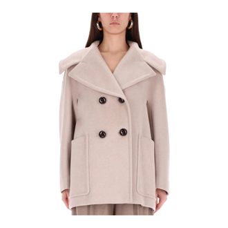 Max Mara Damen, M&auml;ntel, Beige, 2XSGr&ouml;&szlig;e