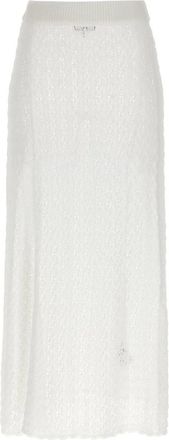 Ganni Damen, Röcke, Weiß, XSGröße