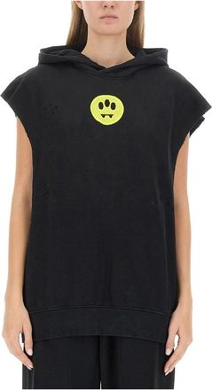 Barrow Barrow, Femme, Sweatshirts et sweats &agrave; capuche, Noir, Taille: 38 FR SweaT-shirt avec logo