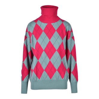 Ballantyne Kaschmir Strickpullover - - Knitwear - Damen - Mehrfarbig - L