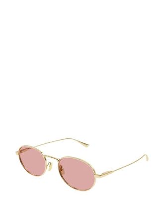 Saint Laurent Eyewear SL799 Oval-Frame Sunglasses - Pink