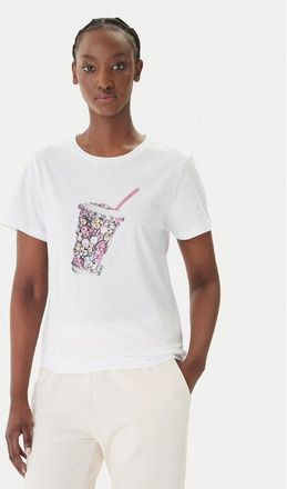 Liu Jo T-Shirt WA6237 JS923 Wei&szlig; Regular Fit