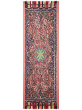 Etro &eacute;charpe &agrave; motif cachemire - Rouge