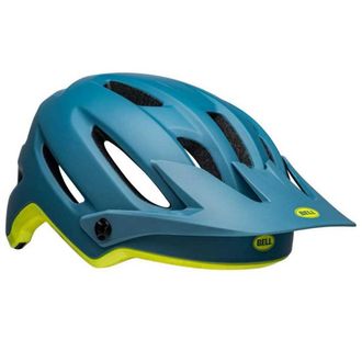 Bell Bell Unisex-Erwachsene 4forty MTB-Helm, Matt/Blau/hochsichtbar, M (55-59 cm)