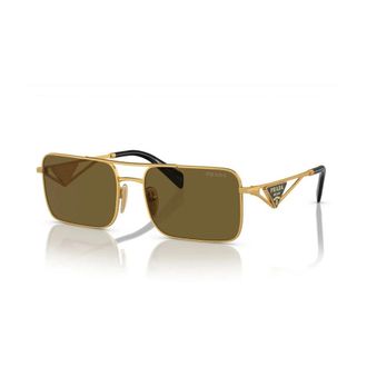 Prada Stilvolle Sonnenbrille mit dunklen Gl&auml;sern - - Accessories - Damen - Gelb - 56 MM
