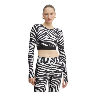 Versace Jeans Couture Longsleeve - - Tops - Damen - Schwarzk - M