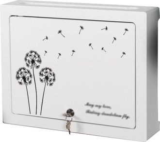 Generic Aufbewahrungsregal for WLAN-Router, WLAN-Organizer zur Wandmontage, abschlie&szlig;bare Kabelmanagementbox, Wei&szlig; (Gr&ouml;&szlig;e: 38 * 30 9 cm)(B)