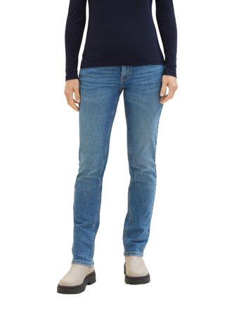 Tom Tailor Damen Alexa Straight Jeans, 10142 - Light Stone Blue Denim, 25/30