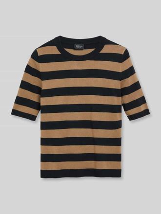 s.Oliver Black Label Regular Fit Pullover aus Viskose-Mix