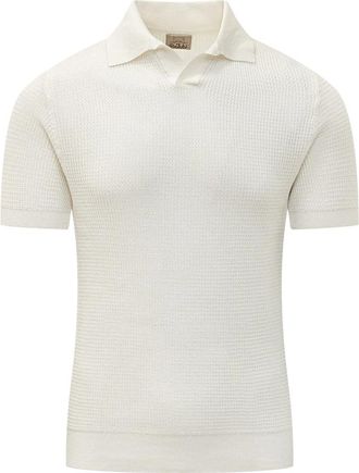 Rakk&igrave; Homme, Tops, Beige, Taille: M Polo Tokyo Scollo V