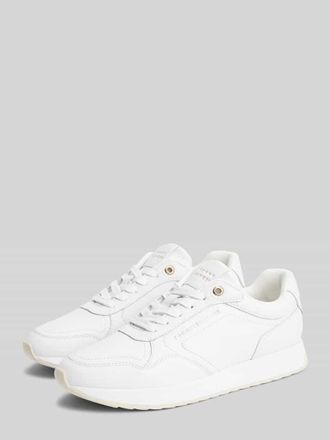 Tommy Hilfiger Sneaker aus echtem Leder mit Label-Schriftzug