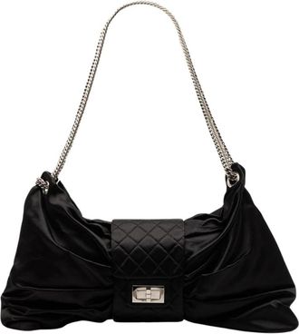 Chanel Sac bandouli&egrave;re &eacute;l&eacute;gant pr&eacute;-poss&eacute;d&eacute; - Femme - Pre-owned - Noir - Taille: ONE Size