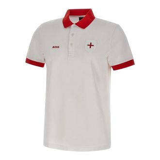 HUGO BOSS Homme, Tops, Blanc, Taille: L Paddy Polo