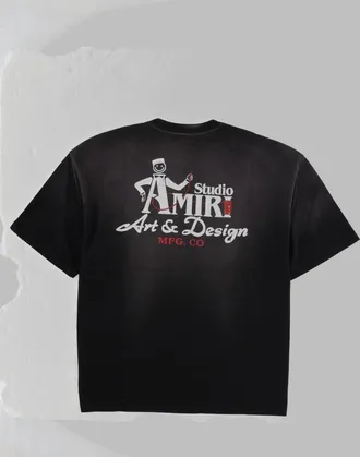 Amiri Skate Print T-Shirt - Black
