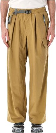 And Wander Homme, Pantalons, Beige, Taille: XL Twill Cargo Pant