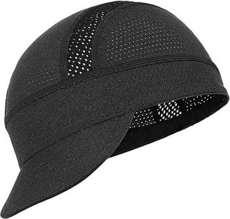 Generico Bonnet de v&eacute;lo : polyester, bonnet sous casque avec visi&egrave;re solaire, pratique &agrave; porter | Bonnet en maille &agrave; s&eacute;chage rapide et respirant pour cyclisme,