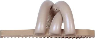 Yume Yume Femme, Chaussures, Brun, Taille: 37 EU Sandale Marron avec Bandes Croisées