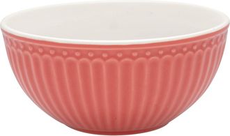 Green Gate Schale, Müslischale, Bowl - Alice - Porzellan - Coral/rot - 450 ml